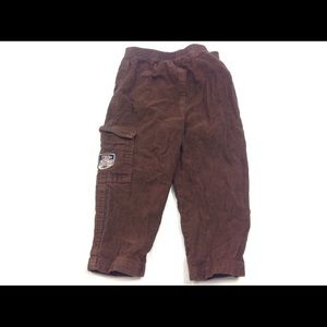 Spiderman | Bottoms | Spiderman Boys Cargo Corduroy Pants 24 M Brown ...